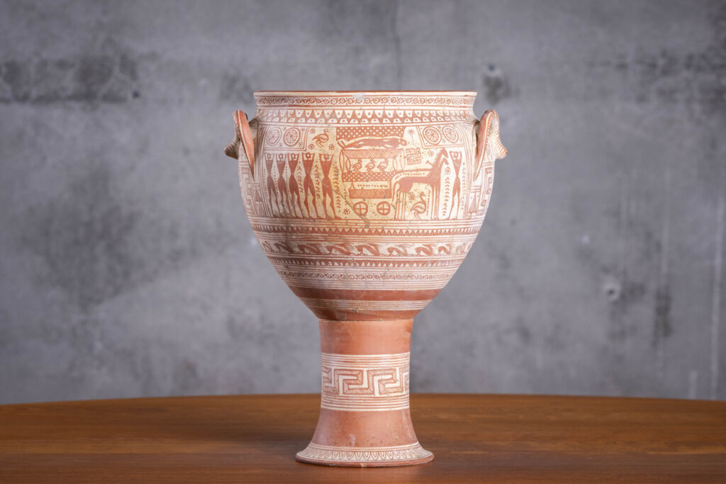 CORINTHIAN RED VESSEL - JF Chen