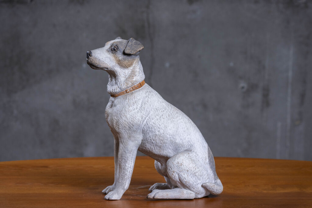 TERRACOTTA PAINTED DOG - JF Chen